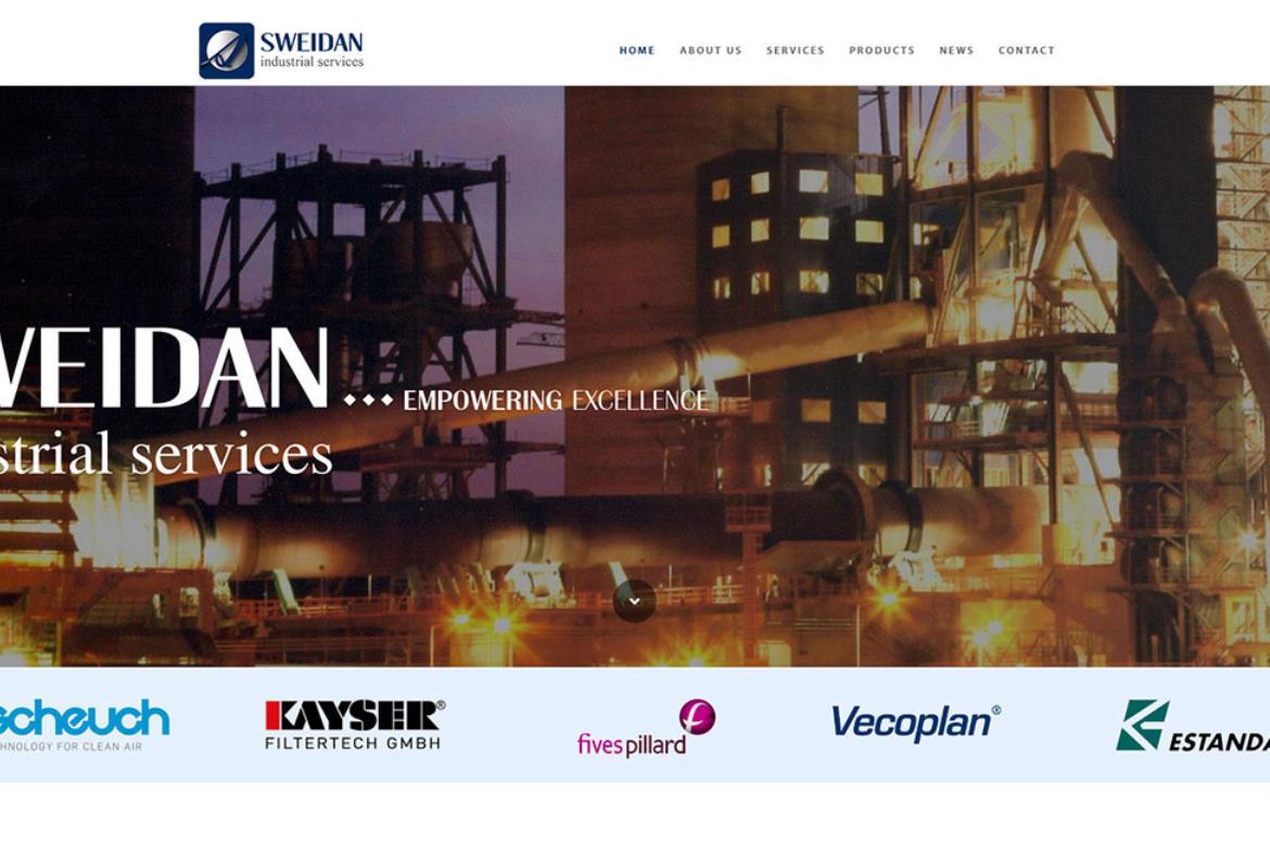 Sweidan Website : a web design project by Kensoftware